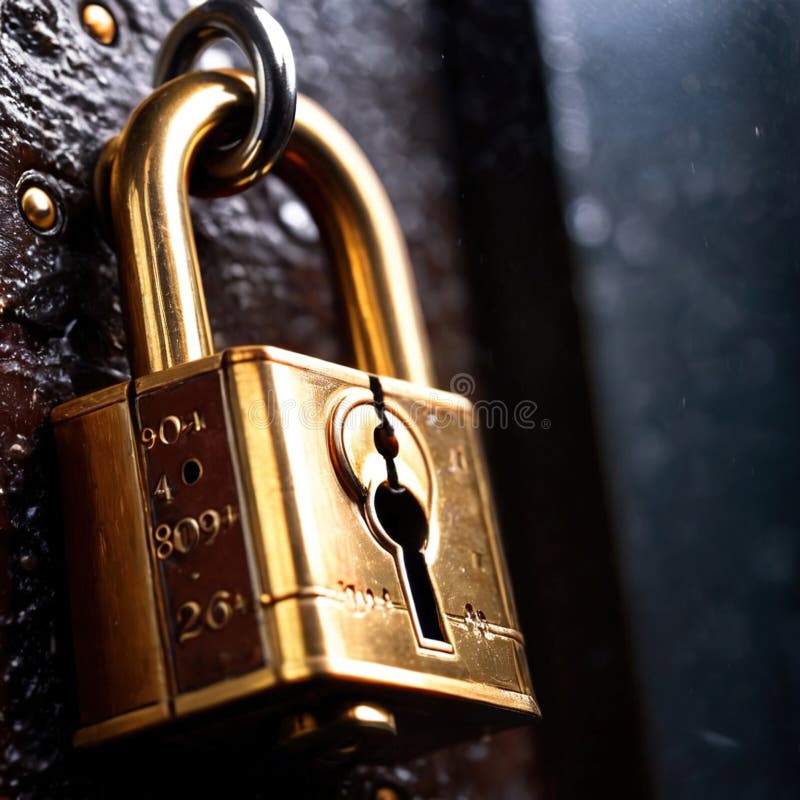 Lock , Mechanical Security Device To Protect and Guard Stock ...