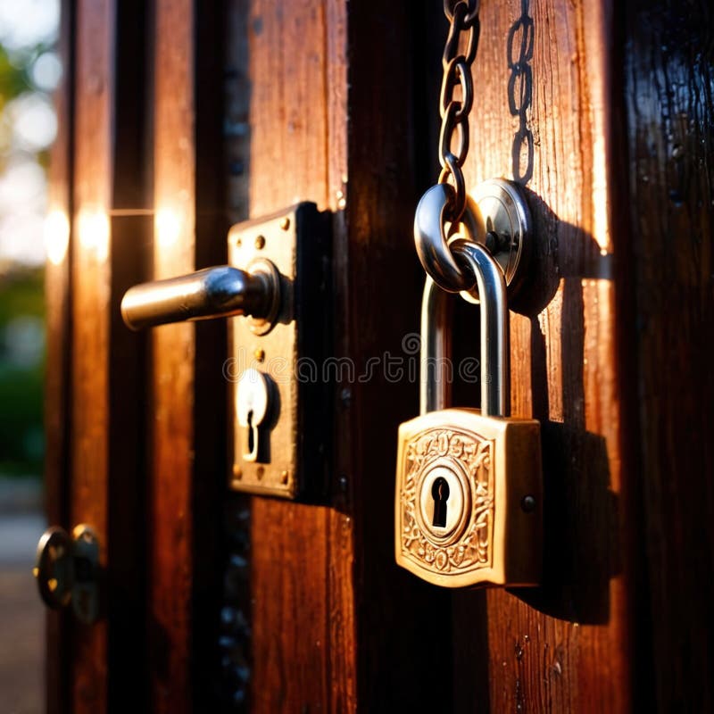 Lock , Mechanical Security Device To Protect and Guard Stock ...