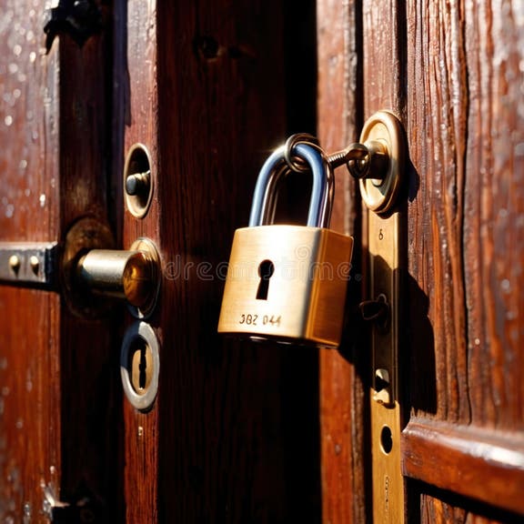 Lock , Mechanical Security Device To Protect and Guard Stock ...