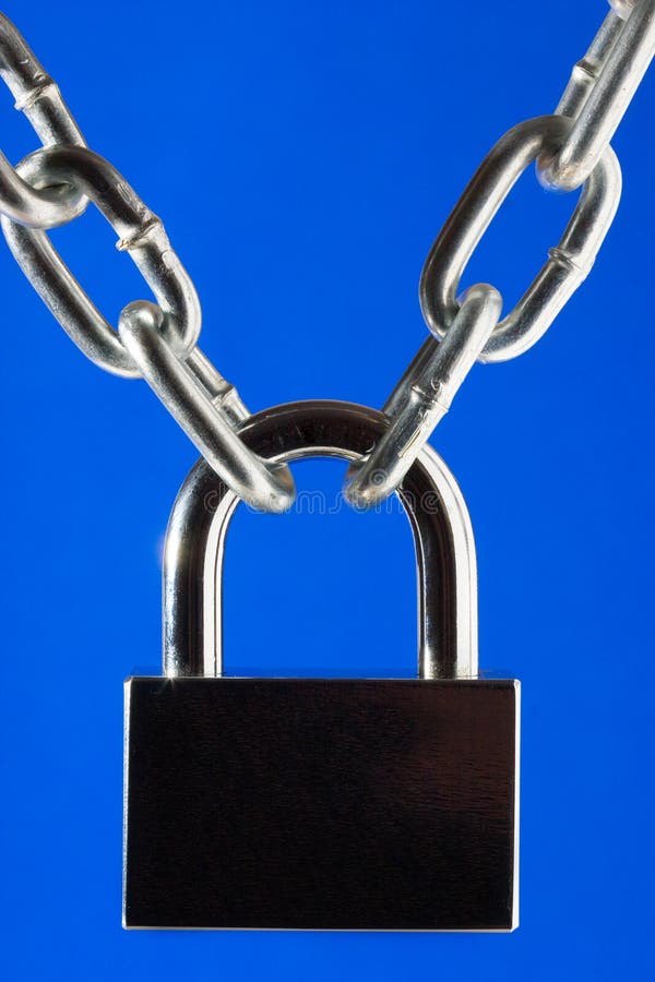 Security Lock Burglary Chains Broken Padlock Stock Image - Image of ...