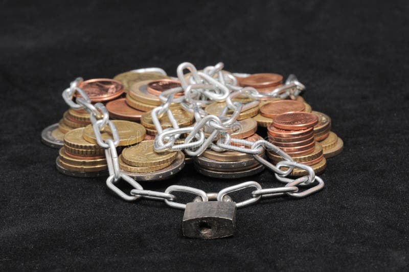 Lock and Money stock photo. Image of invest, protect - 31956366