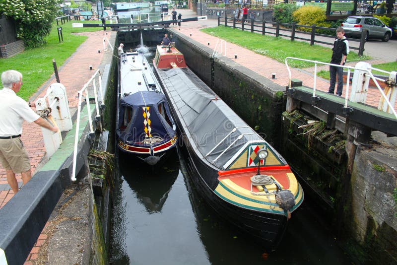 Lock navigation editorial photo. Image of nottinghamshire - 55782866