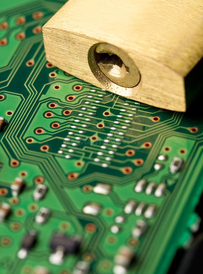 Lock the network stock image. Image of drive, protection - 14485295