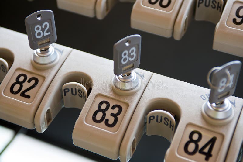 Lock and number stock image. Image of color, hotel, steward - 34969899