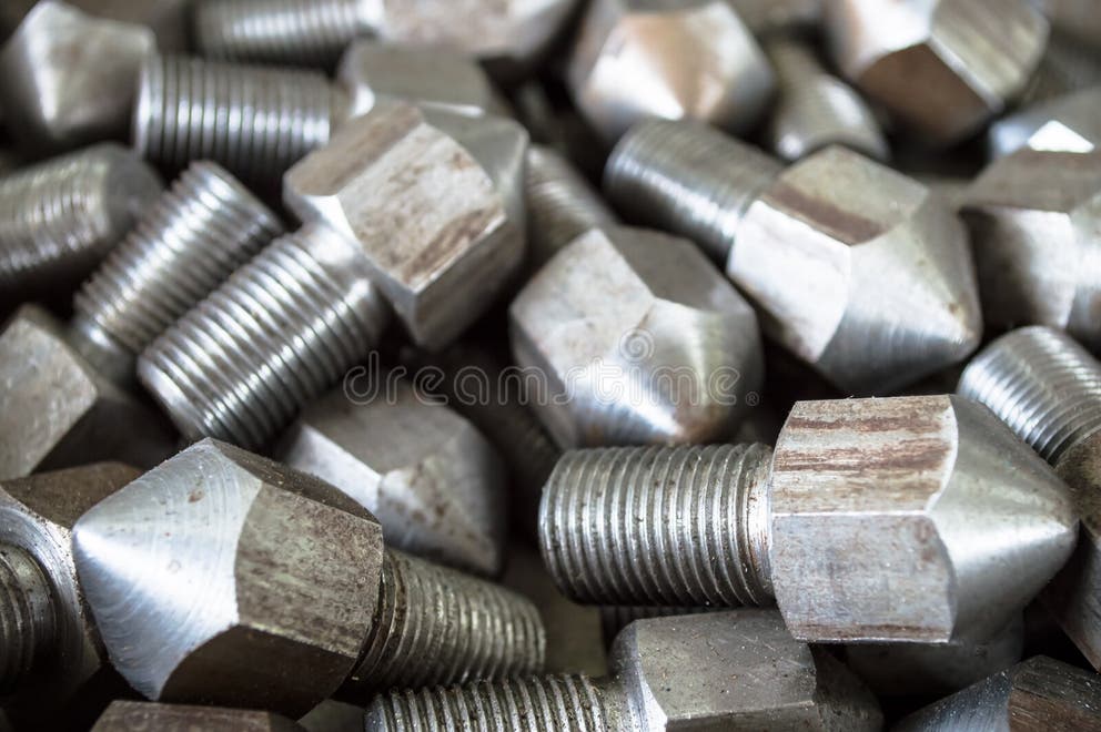 Lock nut stock photo. Image of engineering, objects, spindle - 46216248