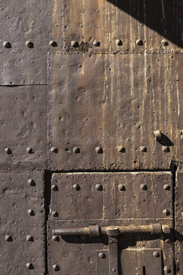 Lock on Old Iron Rusty Door of a Medieval Castle Stock Photo - Image of ...
