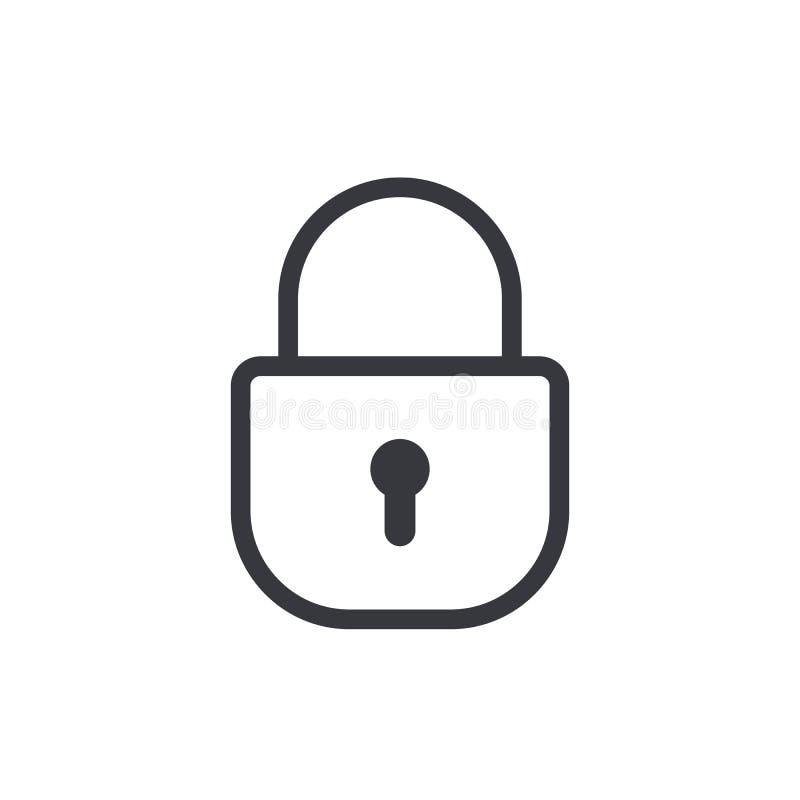Lock Outline Stock Illustrations – 75,874 Lock Outline Stock ...