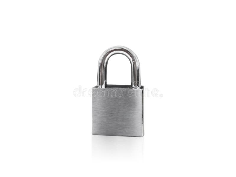 Lock on white background stock photo. Image of isolated - 139056062