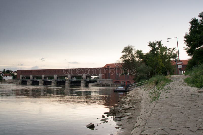 Lock Passau stock image. Image of river, passau, laufwasserkraftwerk ...