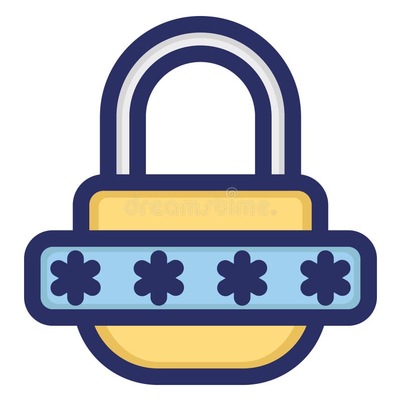 Key, Password Isolated Vector Icon that Can Be Easily Modified or Edit ...