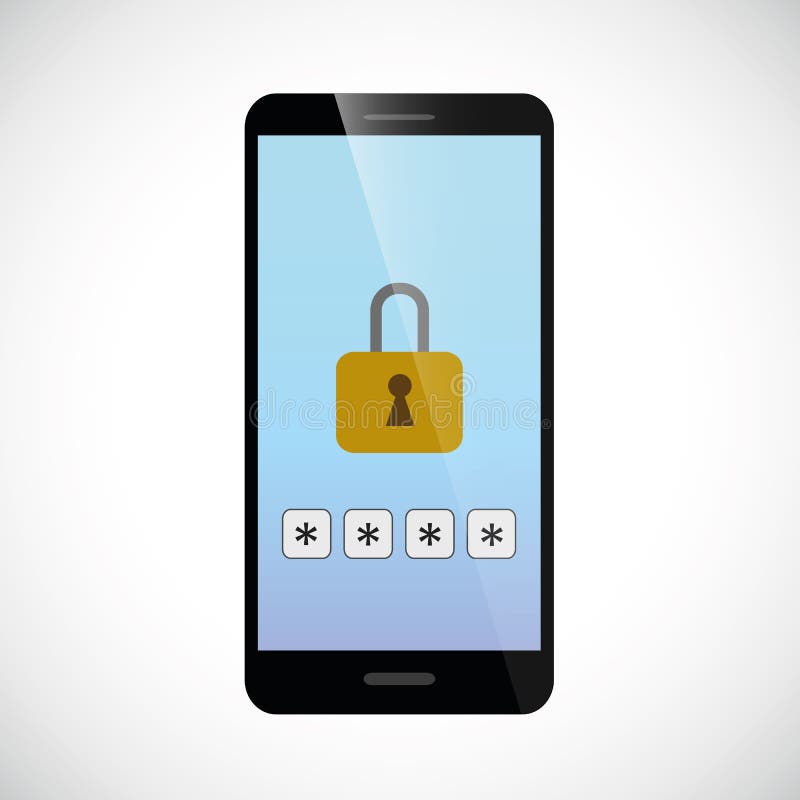 Lock Password Protected Smartphone Pin Code Stock Vector - Illustration ... Lock Password Protected Smartphone Pin Code Stock Vector - Illustration ...