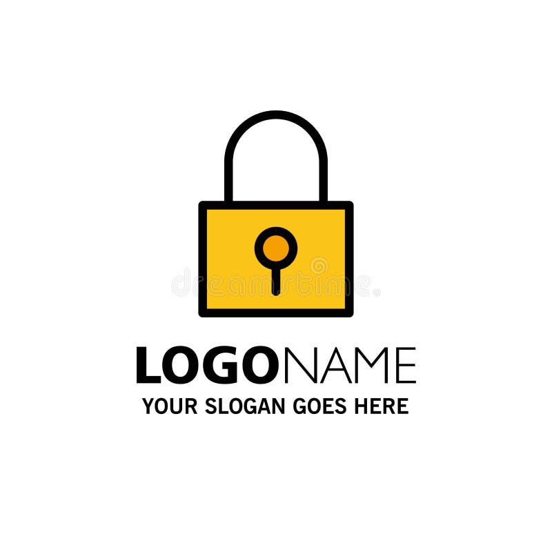 Lock, Password, Password Lock, Secure Password Business Logo Template ...