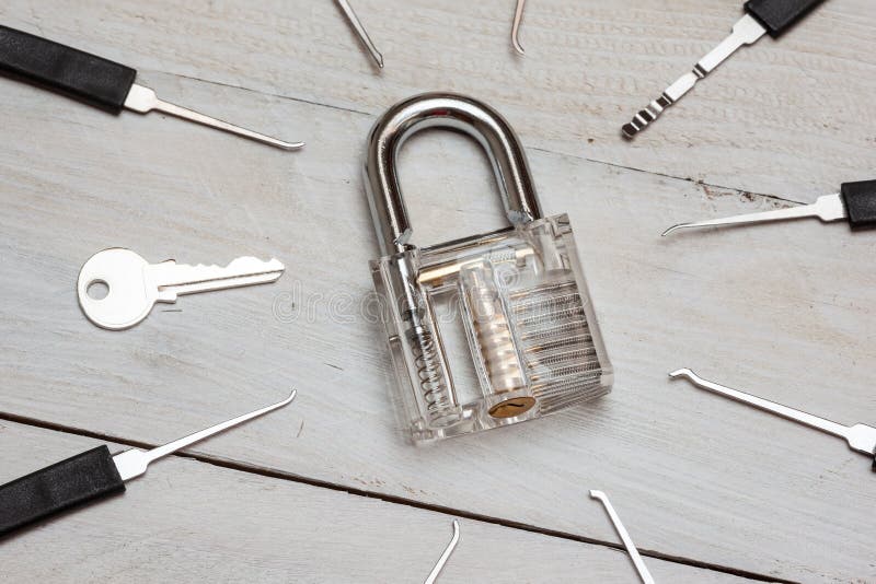 An lock pick stock photo. Image of secret, latchkey - 100013996