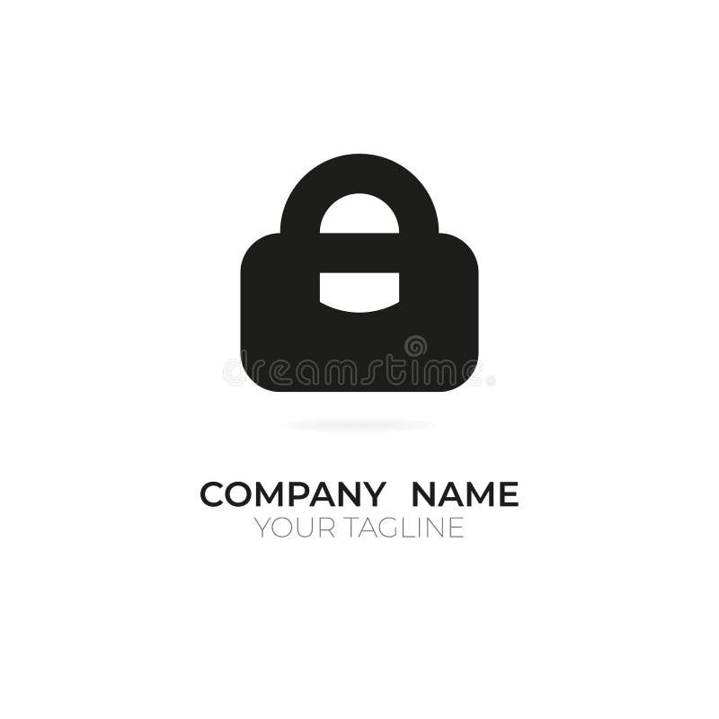 Lock Secure Logo Vector Design Template Silhouette Lock Secure Logo ...
