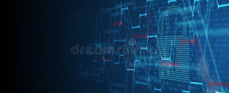 Lock is a Sign of Cyber Security Industry Stock Vector - Illustration ...