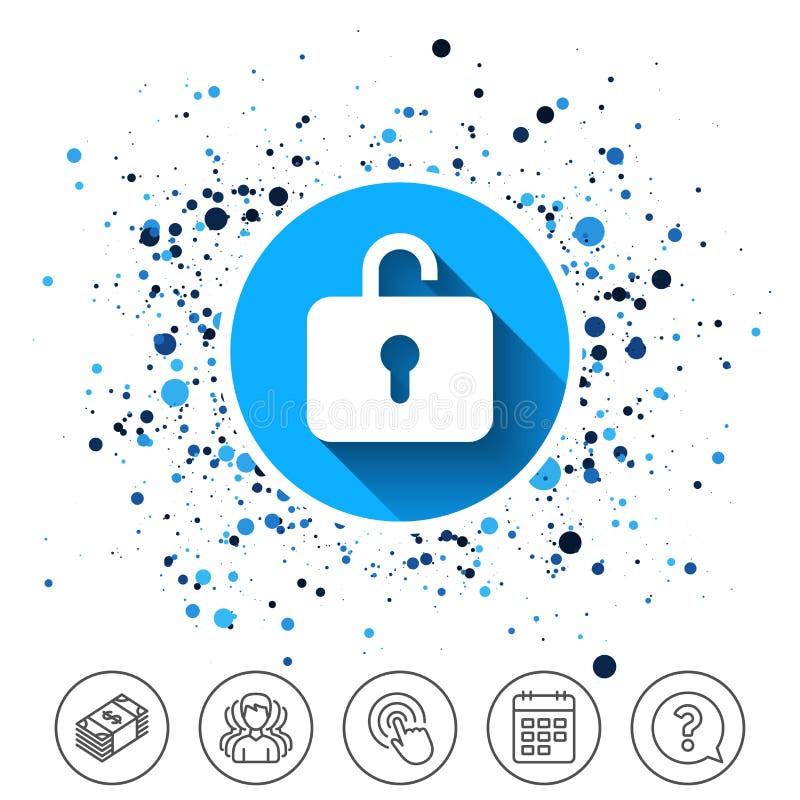 Lock Sign Icon. Login Symbol Stock Vector - Illustration of icon ...