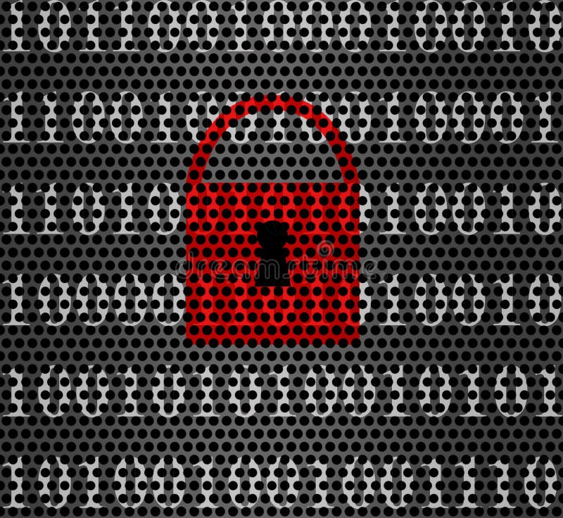 Data lock stock photo. Image of protection, hacker, steal - 24243852