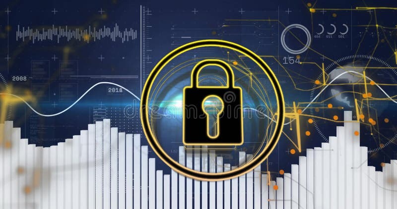 Data Security Lock Financial Charts Stock Photos - Free & Royalty-Free ...