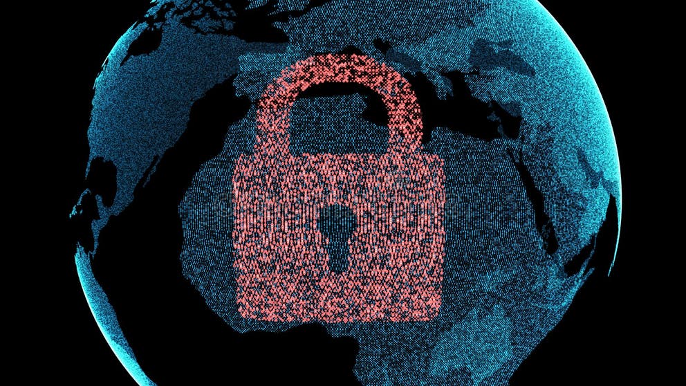 Lock and Technology Earth, Security Protection and Earth Network ...