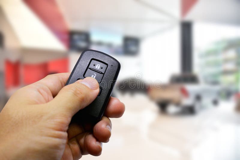 Lock and Unlock CAR with Remote Keys Stock Image - Image of rental ...