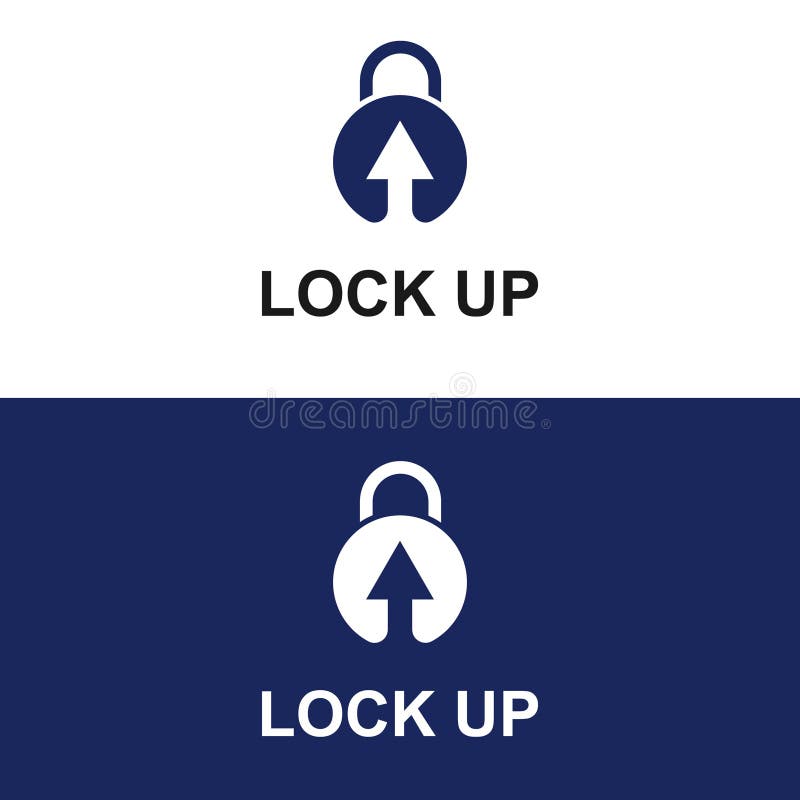 Lock Up Logo Template Design Vector, Emblem, Design Concept, Creative ...