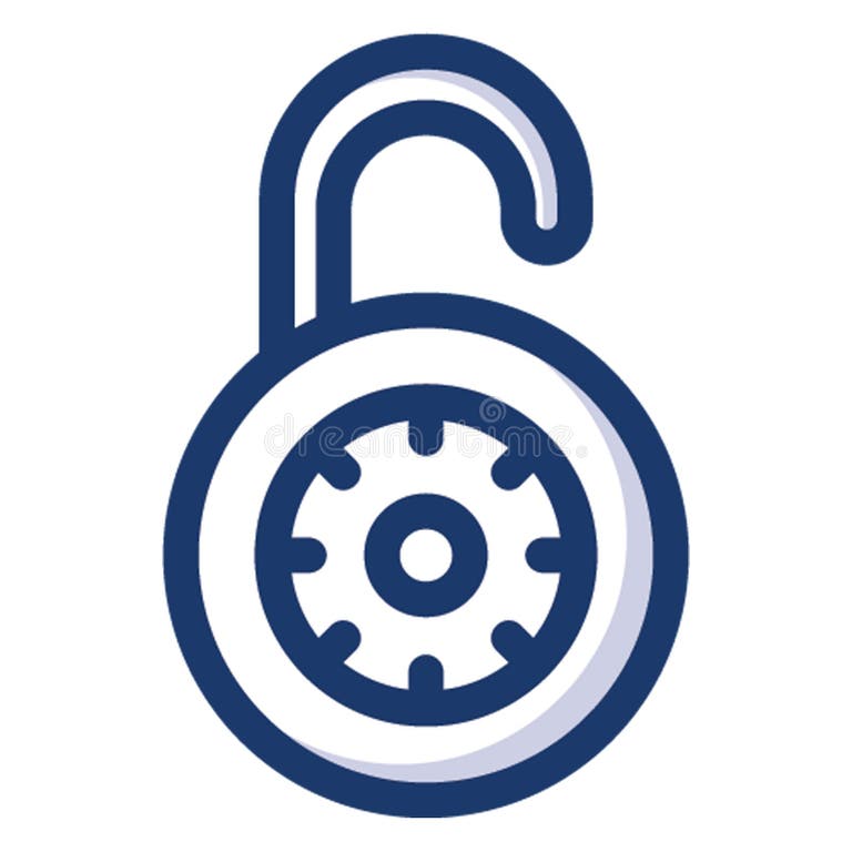 Lock Vector Icon that Can Be Easily Modified or Edit Stock Vector ...