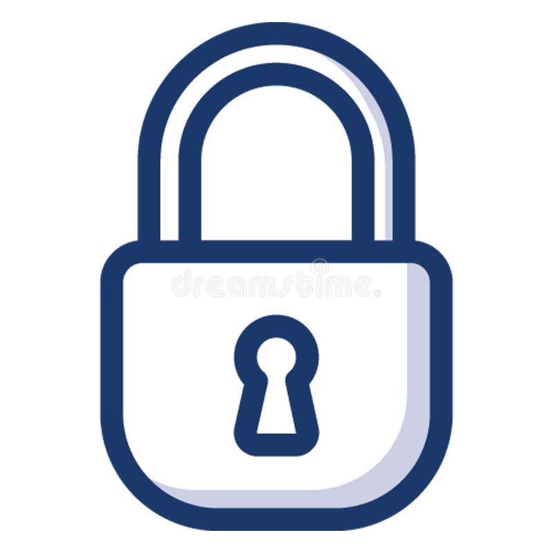 Lock Vector Icon that Can Be Easily Modified or Edit Stock Vector ...
