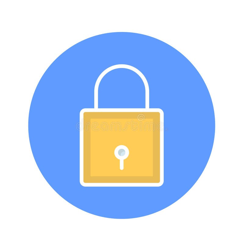 Lock Vector Icon Which Can Easily Modify or Edit Stock Vector ...