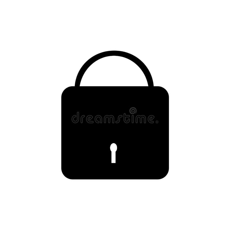 Lock vector image lock png stock illustration. Illustration of home ...