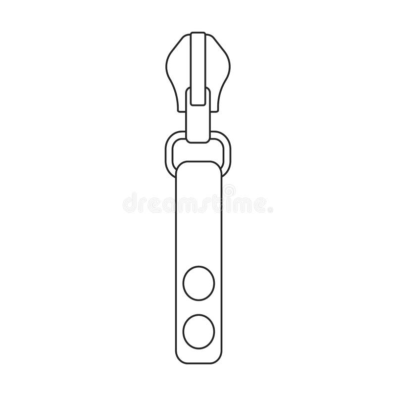 Zipper Outline Stock Illustrations – 2,355 Zipper Outline Stock ...
