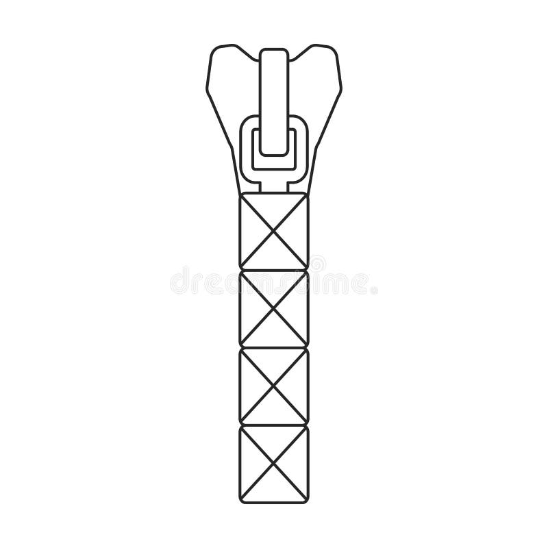 Zipper Outline Stock Illustrations – 2,355 Zipper Outline Stock ...