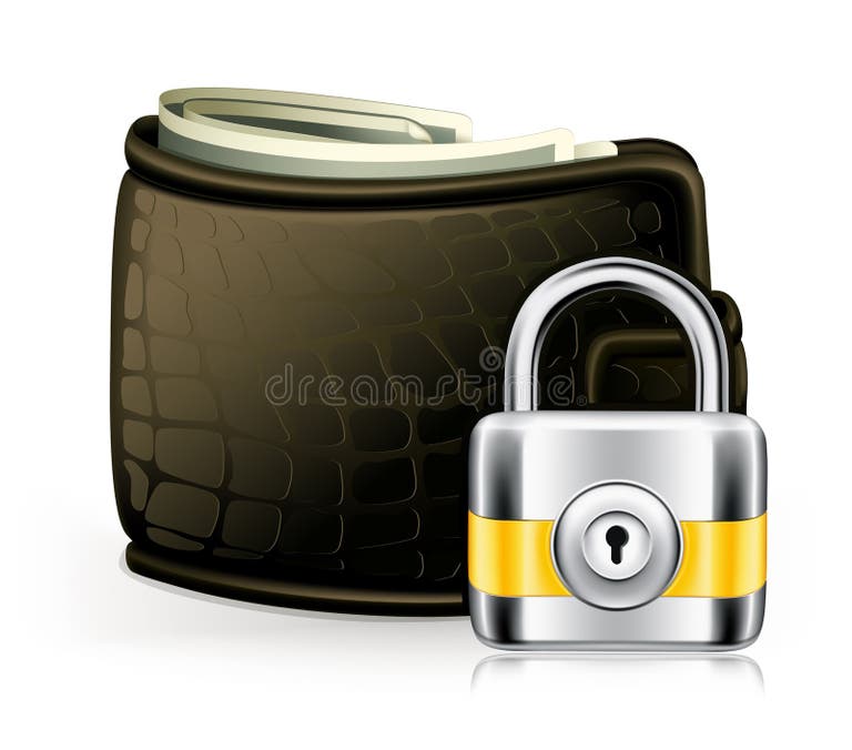 Closed Black Wallet Stock Illustrations – 918 Closed Black Wallet Stock ...