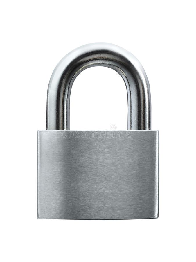 Lock on white background stock photo. Image of isolated - 139056062