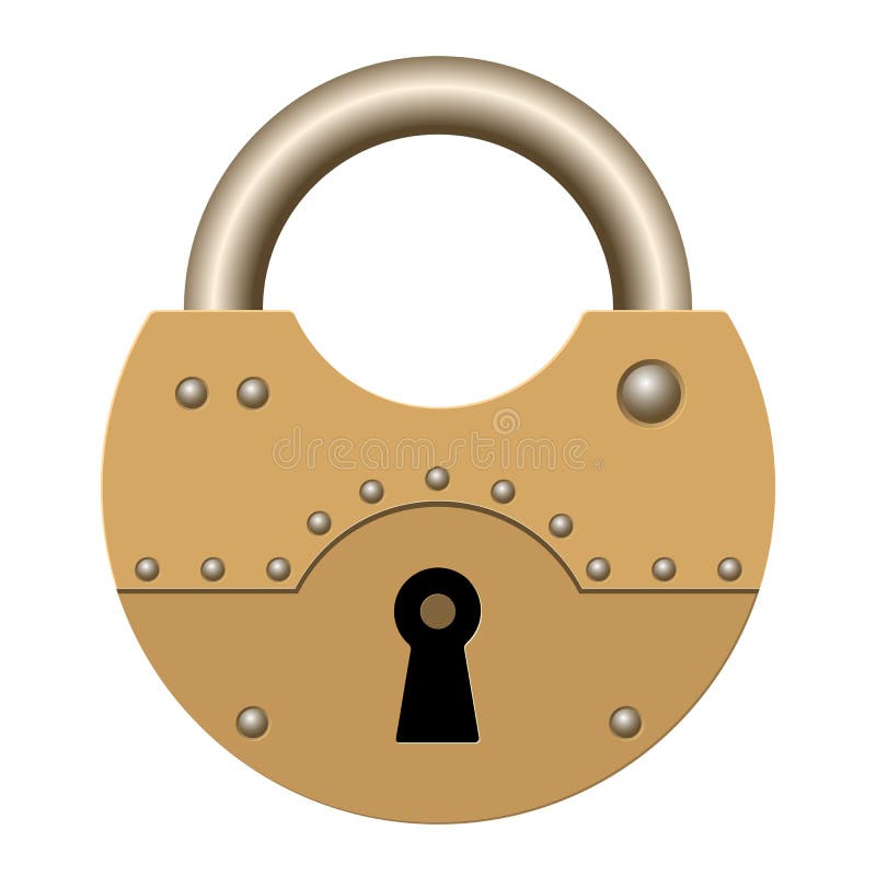 Close and Open Red Padlock Security Stock Vector - Illustration of ...