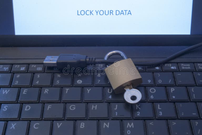 Lock your data stock photo. Image of data, firewall, concepts - 35238110