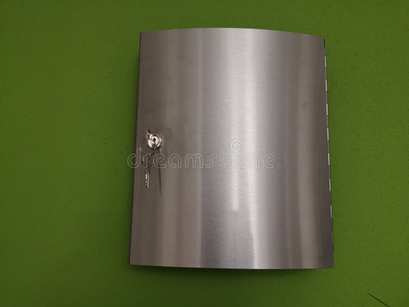 Lockable Key Box for Several Keys - Modern Stock Image - Image of ...