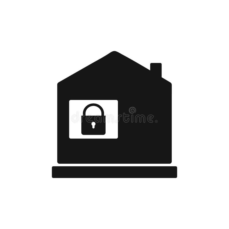 Lockdown Icon. Editable Vector EPS . Stock Vector - Illustration of ...