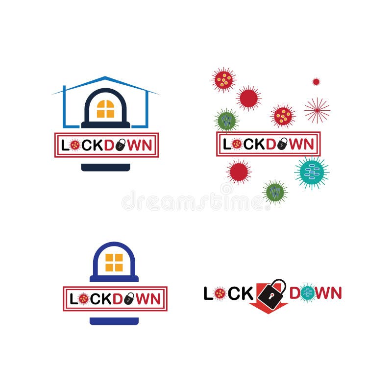 Lockdown stock vector. Illustration of closed, quarantined - 190608678