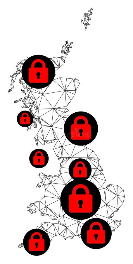 Network Uk Map Stock Illustrations – 236 Network Uk Map Stock ...