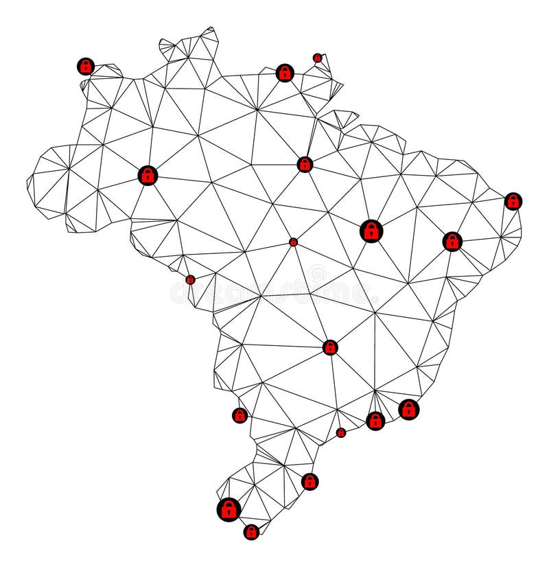 Brazil Network Map Stock Illustrations – 1,141 Brazil Network Map Stock ...