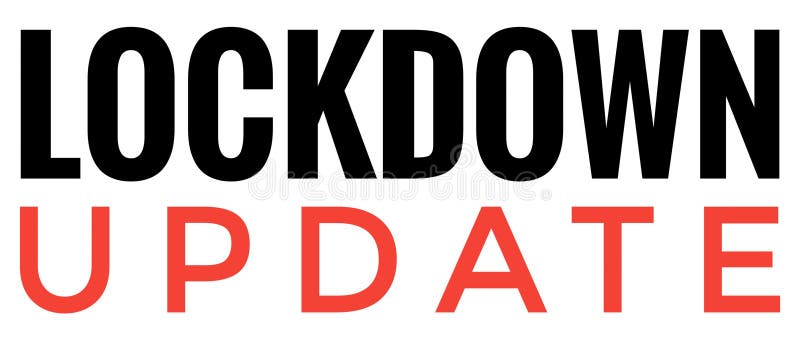 Lockdown Update Abstract Header Illustration Stock Illustration ...