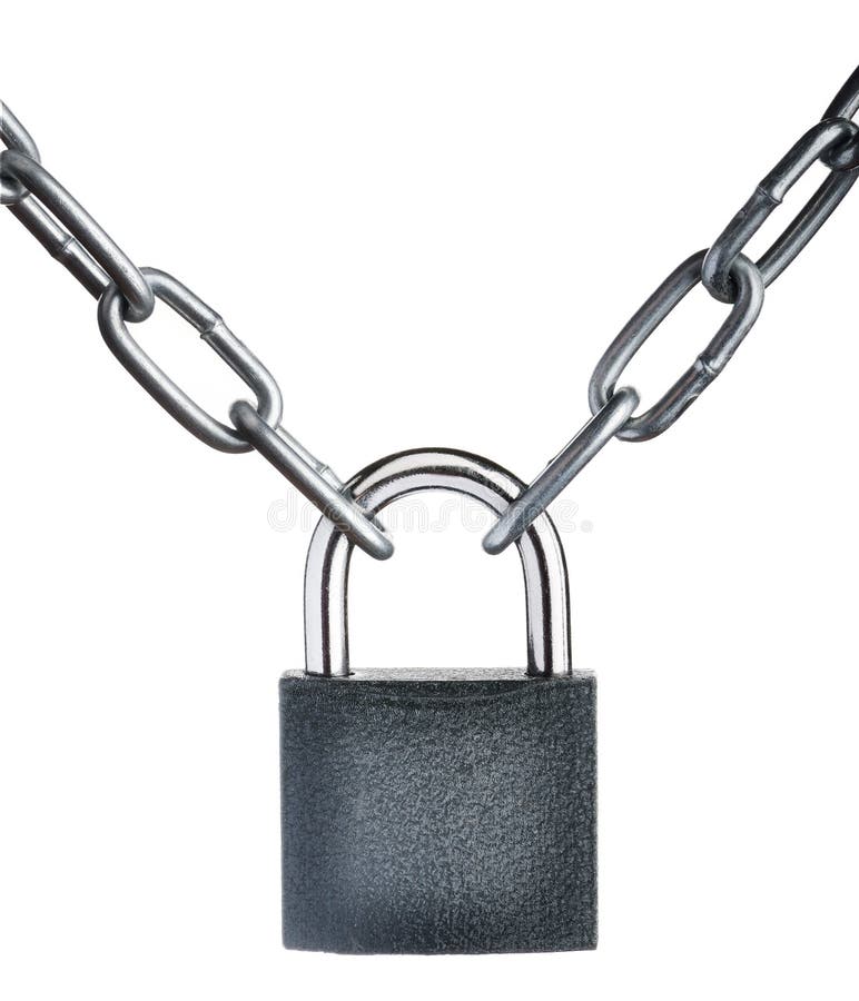 Unlocked chain stock image. Image of lock, unlocked, released - 6230495