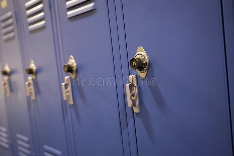 School lockers stock image. Image of school, education - 11471655