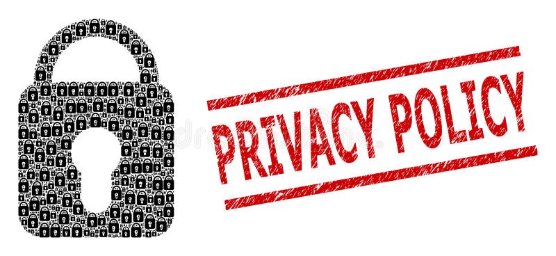 Locked Composition of Locked Items and Distress Privacy Policy Seal ...