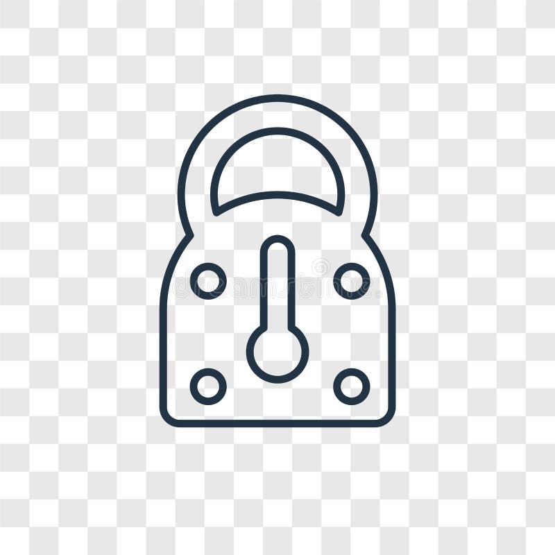 Locked Icon Vector Sign and Symbol Isolated on White Background, Locked ...