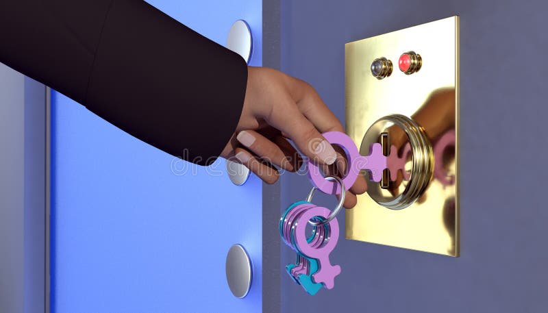 Female Key stock illustration. Illustration of female - 50905972