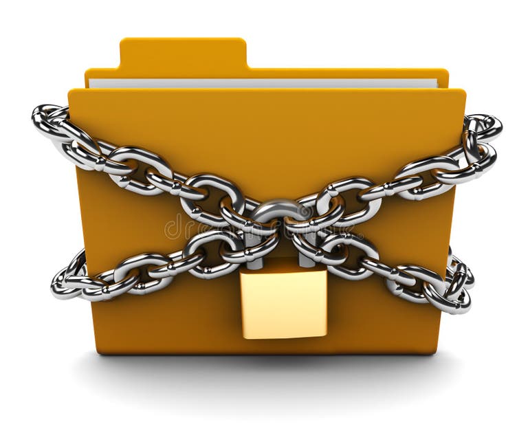 Folder Locked Chains Stock Illustrations – 57 Folder Locked Chains ...