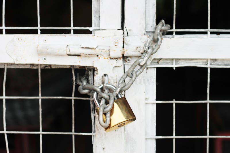 Locked Gate Picture. Image: 5259516