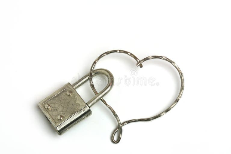 Locked heart stock photo. Image of love, lock, bond, delicate - 17982482