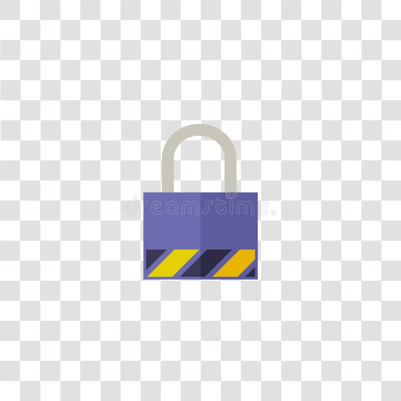 Locked Icon Sign and Symbol. Locked Color Icon for Website Design and ...
